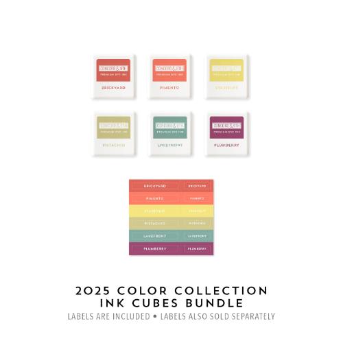 Concord & 9th - 2025 Color Collection Ink Cubes Bundle – Krafters Cart