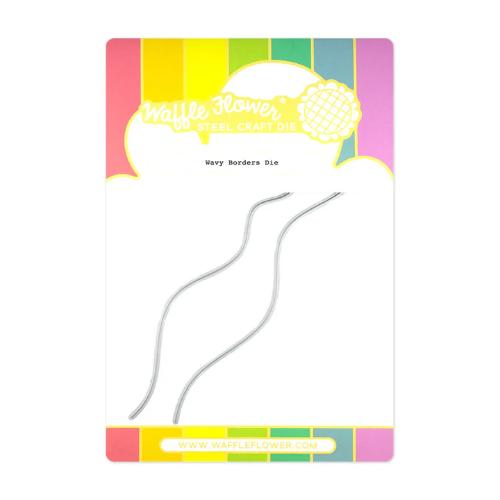 Waffle Flower - Wavy Borders Die – Krafters Cart