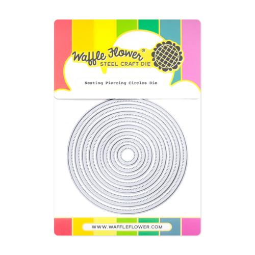 Waffle Flower - Nesting Piercing Circles Die – Krafters Cart