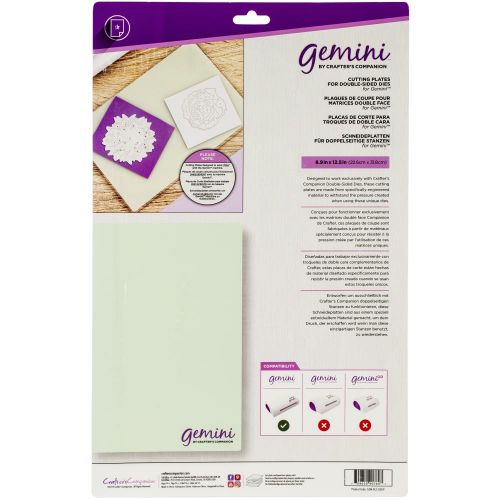 Gemini Clear Cutting Plates 2/Pkg For Double-Sided Dies - Postage as p ...