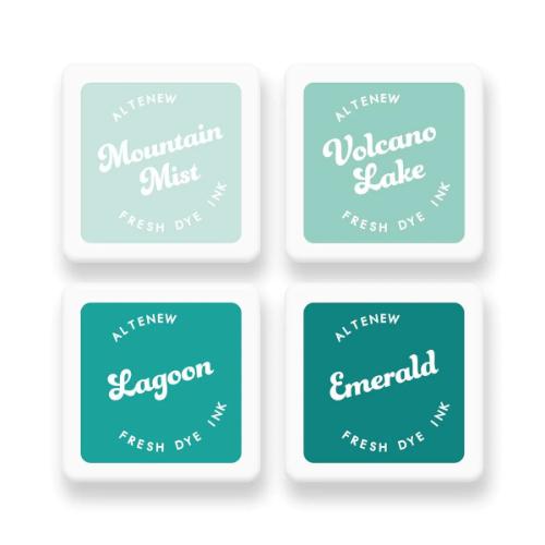 Altenew - Sea Shore Fresh Dye Ink Mini Cube Set – Krafters Cart