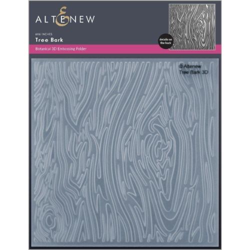 Altenew - Tree Bark 3D Embossing Folder – Krafters Cart
