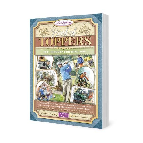 Hunkydory Crafts - Book of Toppers - Hobbies For Him – Krafters Cart