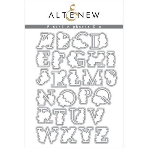 Altenew - Floral Alphabet Die Set – Krafters Cart