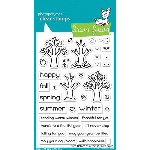 Lawn Fawn - Tree Before 'N Afters - Tree Before 'N Afters – Krafters Cart